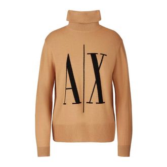 A|X Armani Exchange Damen, Strickwaren, Beige, MGröße