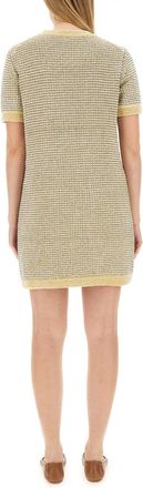 Tory Burch Velvet Dress - White