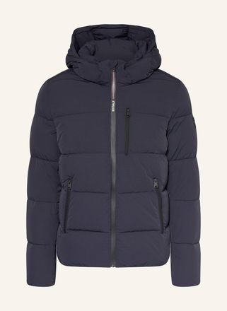 Ecoalf Ecoalf Steppjacke Bazon Mit Abnehmbarer Kapuze blau