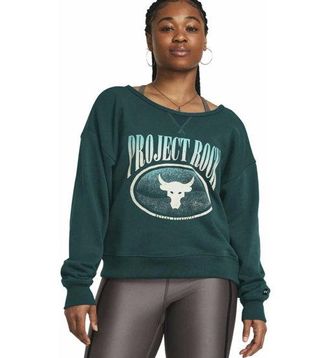 Under Armour Project Rock Terry W - Sweatshirt - Damen