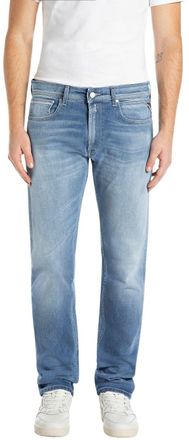Replay Herren Jeans Grover Stretch, Medium Blue 009-4 (Blau), 36W/34L
