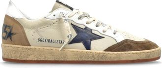 Golden Goose Homme, Chaussures, Beige, Taille: 45 EU Ball Star Baskets