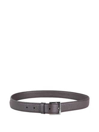 Orciani ceinture en cuir &agrave; boucle - Marron