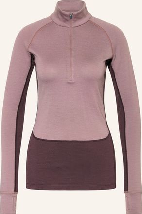 Icebreaker Midlayer Merino 260 Zoneknit Aus Merinowolle lila