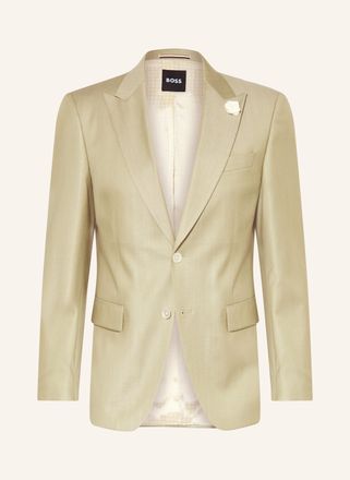 HUGO BOSS Anzugsakko Hutson Slim Fit gruen