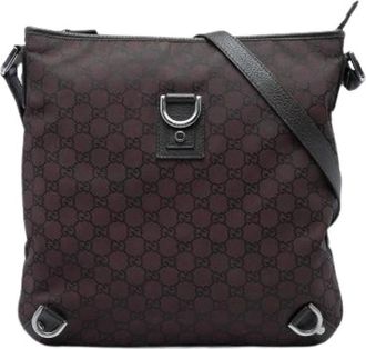 Gucci Sac bandouli&egrave;re Pre-owned - Femme - Pre-owned - Brun - Taille: ONE Size