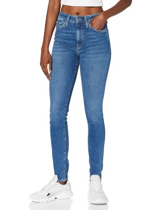 Mavi Scarlett; Dark Indigo Denim