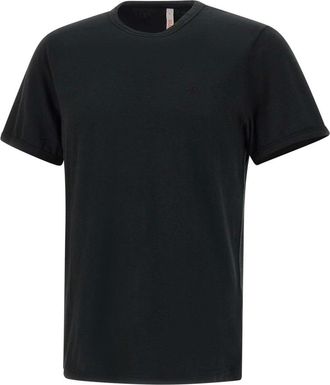 Sun 68 Homme, Tops, Noir, Taille: L T-Shirt Bas Arrondi