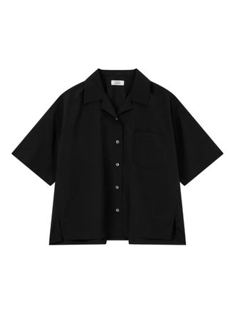 TOMBOY chemise &agrave; manches courtes - Noir