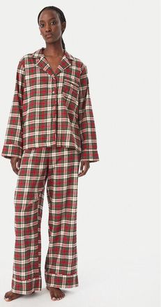 Polo Ralph Lauren Pyjama 4P0702 Rot Relaxed Fit