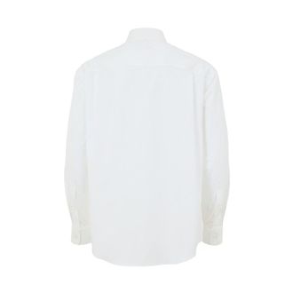 Gucci Mens White Cotton Dress Shirt