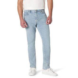Amazon Essentials Jean Slim Homme, Givr&eacute; Clair D&eacute;lav&eacute;, 33W / 30L