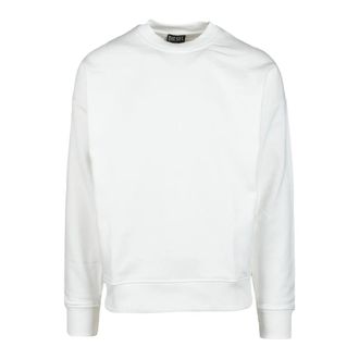 Diesel Sweatshirt - - Sweatshirts & Hoodies - Herren - Wei&szlig; - L