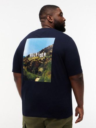 Tommy Hilfiger Big & Tall T-Shirt BT-PHOTO PRINT HILFIGER mit gro&szlig;em R&uuml;ckenprint