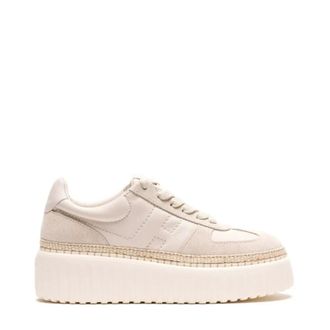 Hogan Femme, Chaussures, Beige, Taille: 37 1/2 EU H710 H-Stripes
