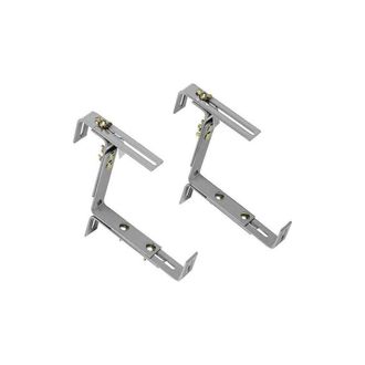 Emsa POETIC/EMSA - VARIO Universal Blumenkastenhalter - Universell einsetzbar - F&uuml;r Gel&auml;nderbreiten von 4 - 15 cm - Farbe Terrakotta - Tragkraft 50kg