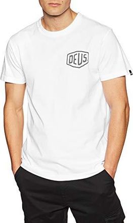 Deus Ex Machina Biarritz Address Short Sleeve T-Shirt Small White