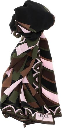 Pucci Baiadera Print Seidenschal - - Accessories - Damen - Mehrfarbig - ONE SIZE