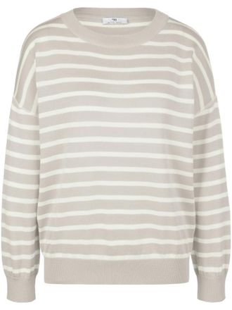Peter Hahn Rundhals-Pullover aus 100% SUPIMA-Baumwolle Peter Hahn beige
