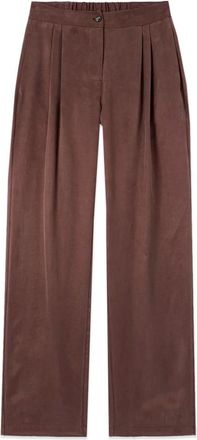 Oltre Femme, Pantalons, Brun, Taille: 38 FR Pantalon Palazzo