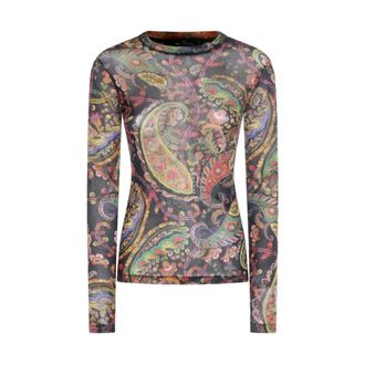 Etro Langarmshirt - - Tops - Damen - Mehrfarbig - M
