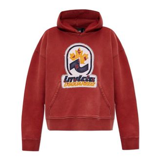 Dsquared2 Hoodie - - Sweatshirts & Hoodies - Damen - Rot - XS