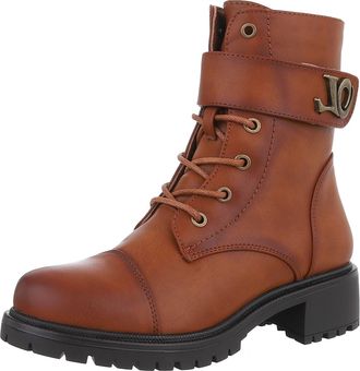 Ital-Design Schn&uuml;rstiefelette