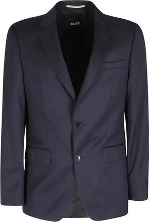 HUGO BOSS Homme, Vestes, Bleu, Taille: 3XL Blazer Slim Fit
