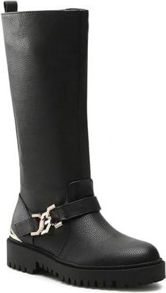Guess FL8O2N ELE11, bottes hautes mode mode boot, Noir, 37 EU
