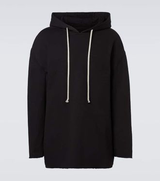 Rick Owens Hoodie aus Baumwoll-Jersey
