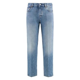 Gucci Klassische Denim Straight-Leg Jeans - - Jeans - Damen - Blau - W28