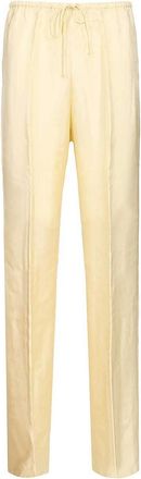 Forte_Forte Pantalons D&eacute;contract&eacute;s - Blanc