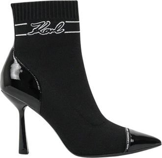 Karl Lagerfeld Femme, Chaussures, Noir, Taille: 41 EU Bottines Pandara