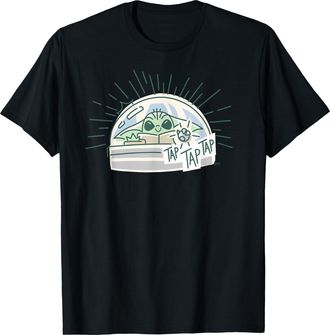 Star Wars Grogu Tap Mandalorian Starfighter T-Shirt