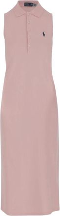 Polo Ralph Lauren Femme, Robes, Rose, Taille: 40 FR Robe Midi