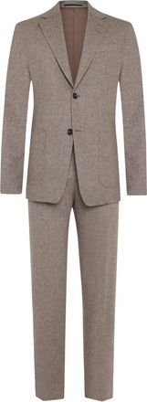 Tiger Of Sweden Einreiher-Anzug aus einem Wollmix mit fallendem Revers in