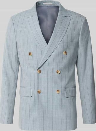 Matinique Slim Fit Sakko aus Wolle mit Doppelreihe