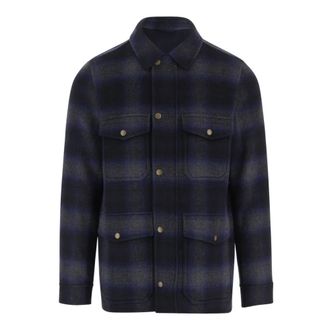 Woolrich Hemd aus Wollmischung mit Karomuster - - Shirts - Herren - Mehrfarbig - XL