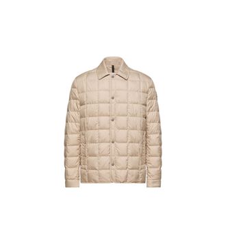 Moncler Moncler Doudoune-chemise Castellana, Homme, Beige, Taille: 2