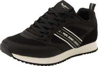 Pepe Jeans London Herren M to Tone Runner Sneak, Schwarz, 44.5 EU