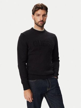 Guess Pullover M6BR16 Z1364 Schwarz Regular Fit
