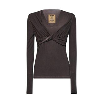 Uma Wang Long Sleeve Tops - - Tops - Damen - Braun - M