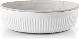 Eva Solo Eva Trio | Legio Nova Brotkorb 20 cm |Der Stoffeinsatz schützt das Brot und fängt Krümel auf | White