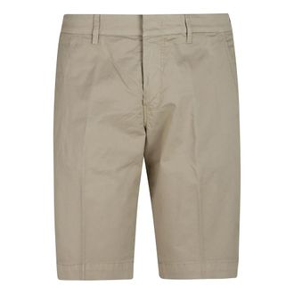 Fay Slim Chino Shorts - - Shorts - Herren - Beige - W33