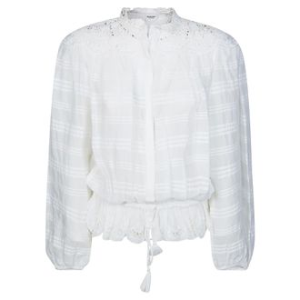 Isabel Marant Damen, Blusen & Hemden, Wei&szlig;, SGr&ouml;&szlig;e