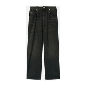 Isabel Marant Rodayna Wide-Leg Jeans - - Jeans - Damen - Schwarzk - L