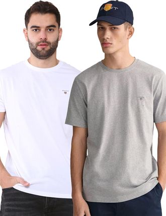 GANT | 2er Pack Herren Rundhals-T-Shirt