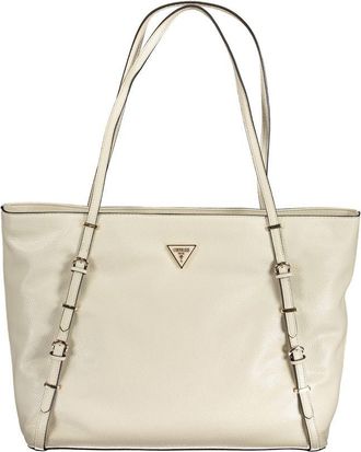 Guess Beige Polyethylen-Handtasche