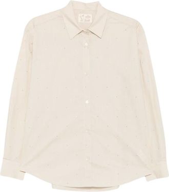MC2 Saint Barth Femme, Blouses et Chemises, Beige, Taille: 42 FR Chemises