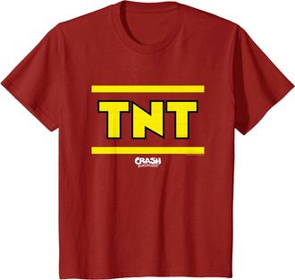 Crash Bandicoot TNT Box Big Chest Logo T-Shirt